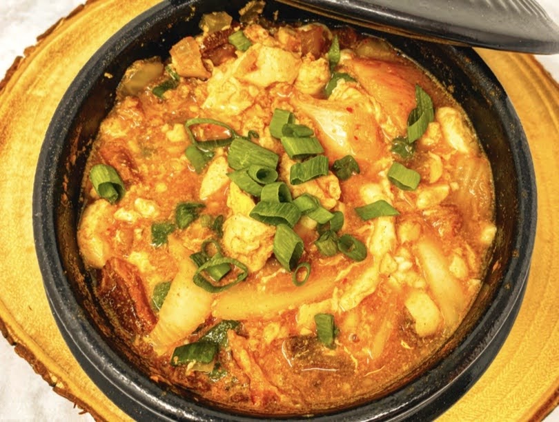 Kimchi Soondubu Jjigae Is A Warm Stew Made With Tofu and Kimchi